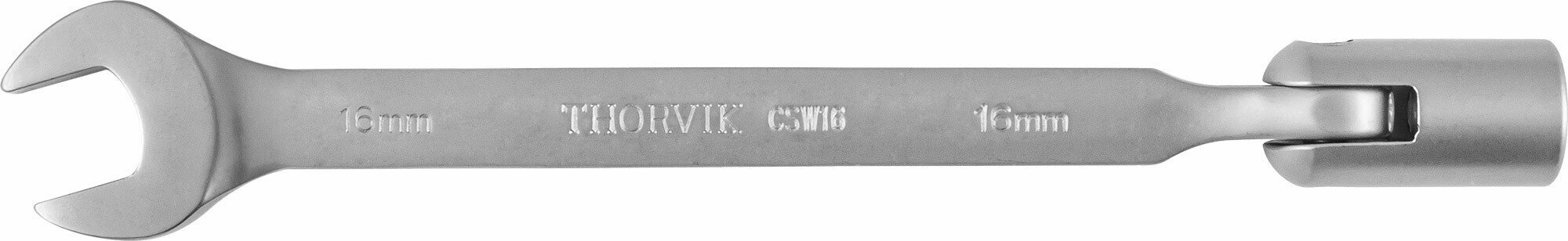 Ключ гаечный комбинированный Thorvik CSW16, карданный, 16 мм