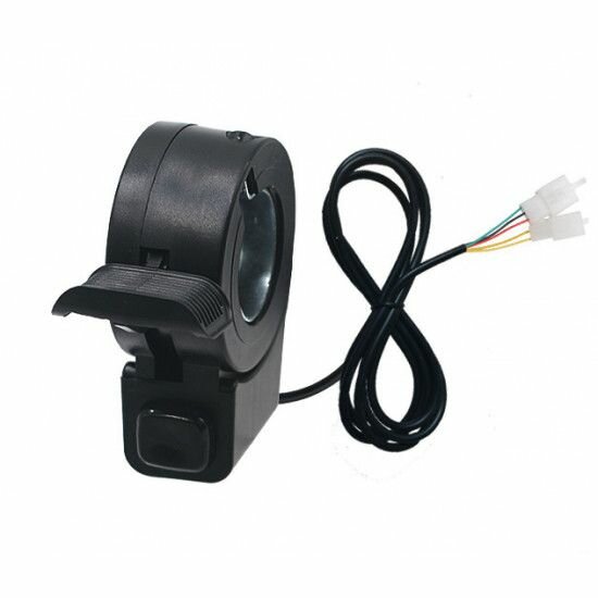 Курок газа с кнопкой для электросамокатов Kugoo (кабель 160см)