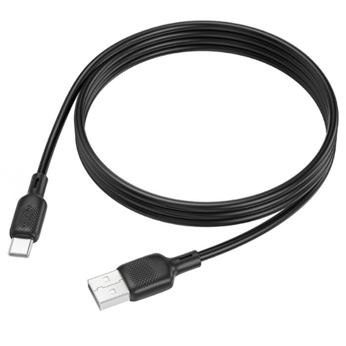 Кабель USB-Cm/Am Borofone BX113 Black - 2м черный