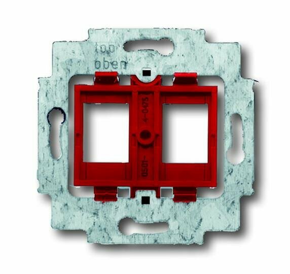 ABB BJE Мех Суппорт для 2-х неэкранированных разъемов фирм AMP и RADIALL, 2CKA001753A9972