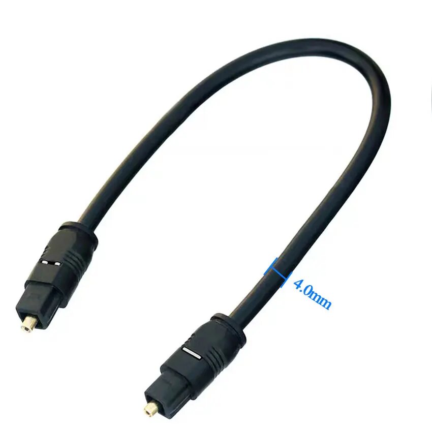 Цифровой аудио кабель TOSLINK JCD 18/50 см 18cm, OD4mm