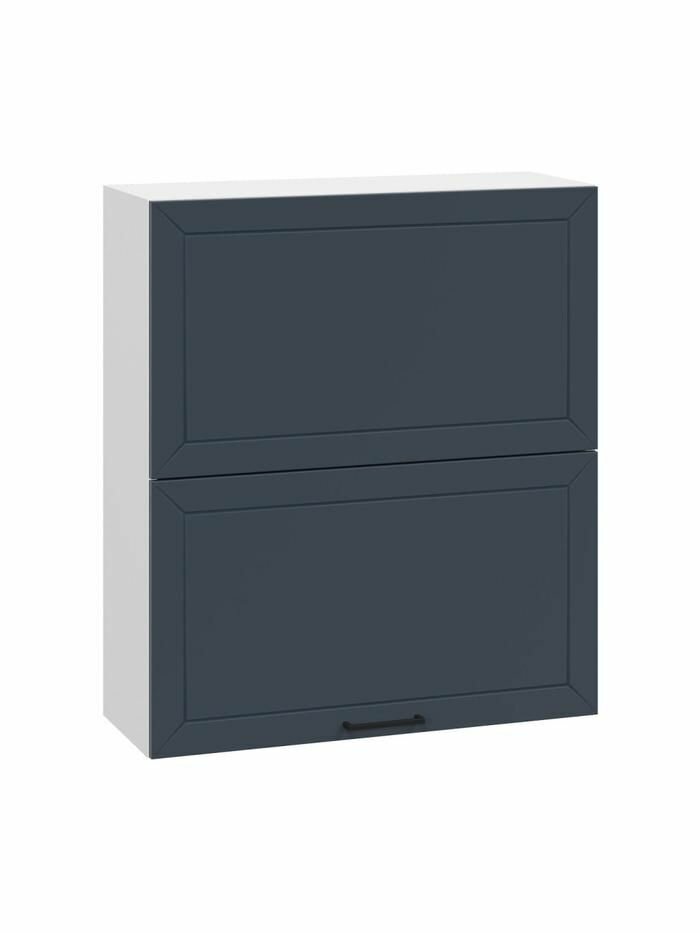 Кухонный модуль навесной, барный шкаф Сектор, высокий, 80х29.6х91.2 см, Белый / Океания