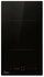 Варочная панель Midea MCH32203 черная, 28,8 см, 2 конфорки Hi-Light, таймер, бло...