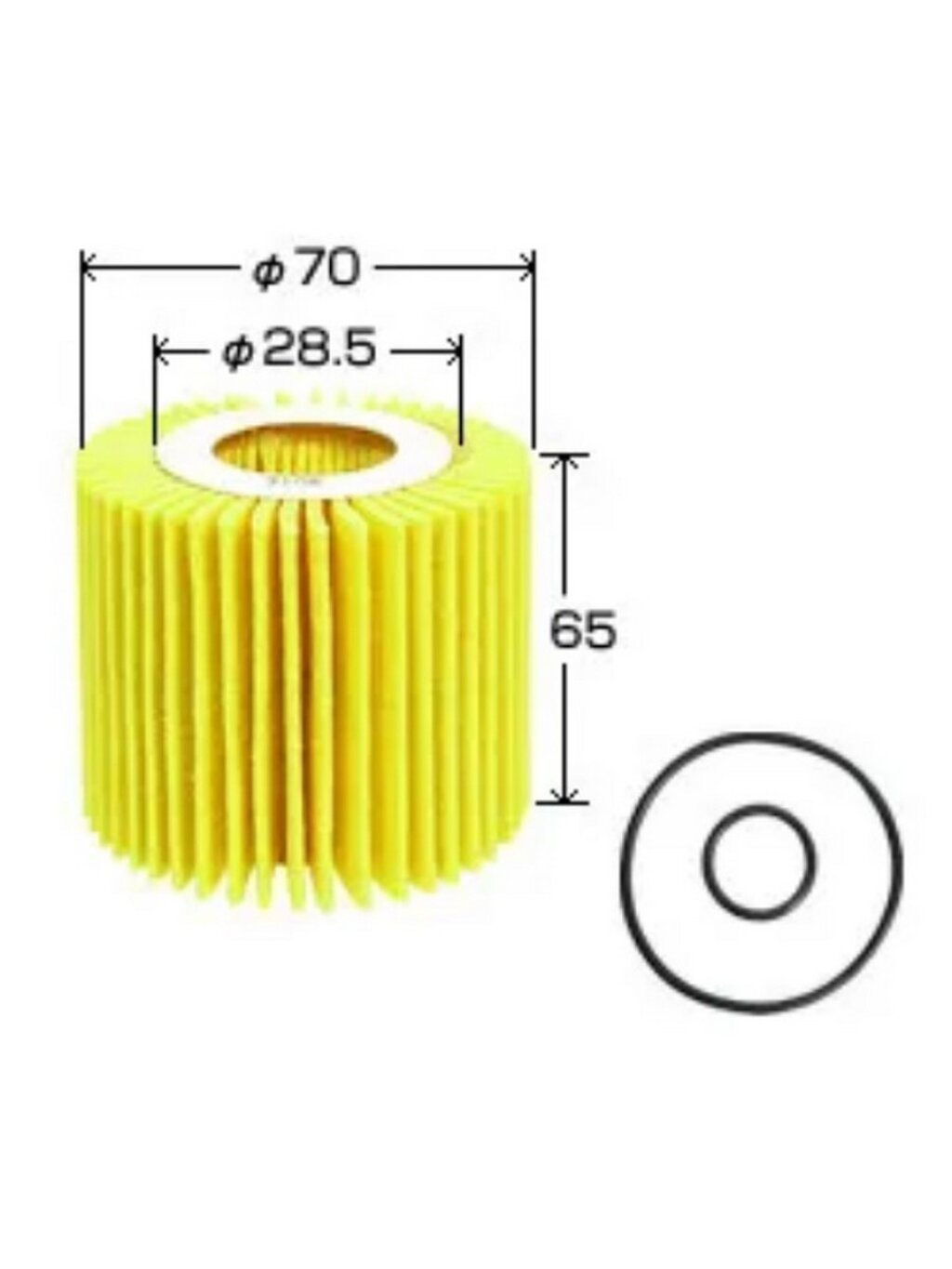 Фильтр масляный VIC O-118