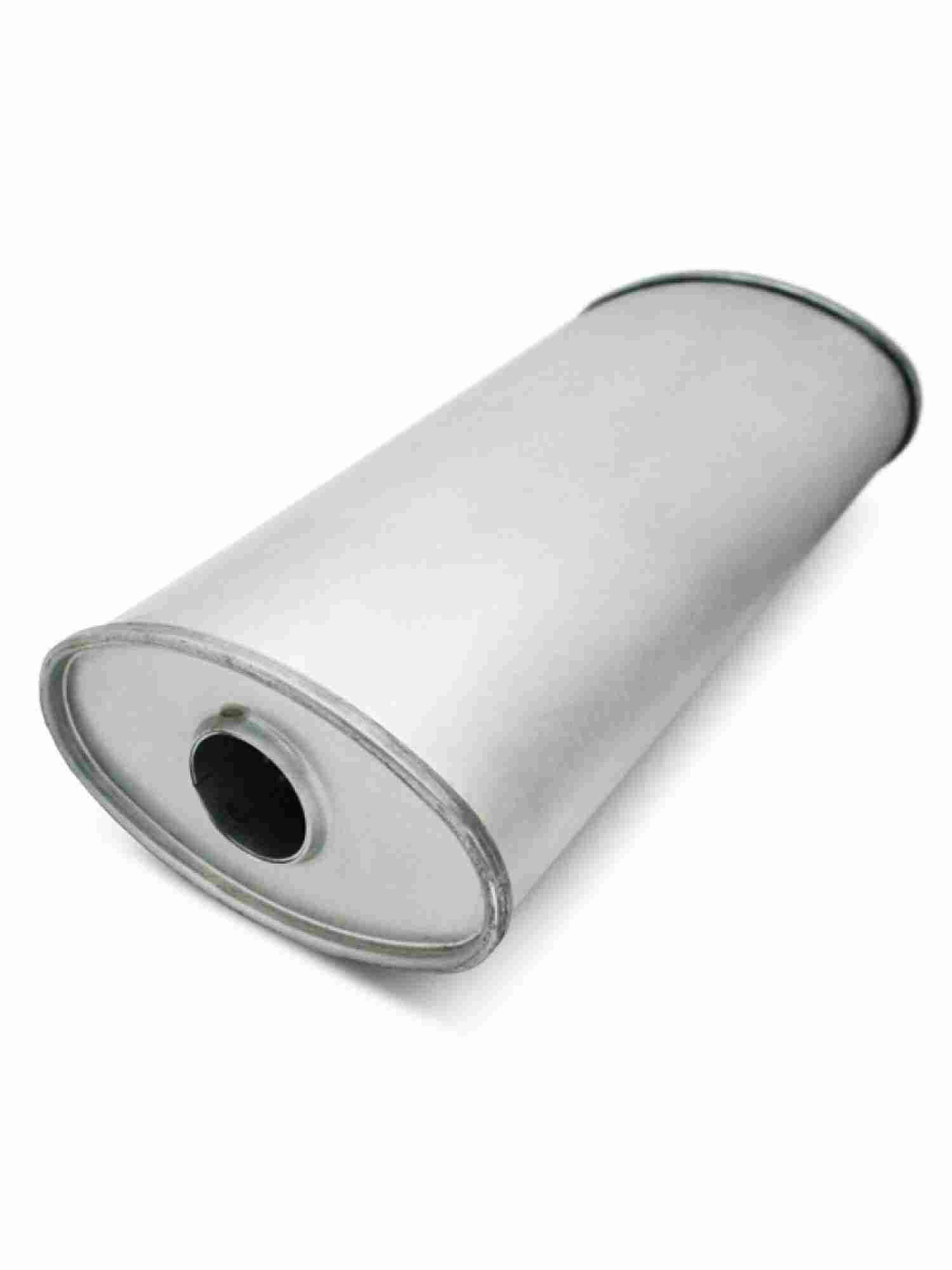 Глушитель «CBD» лабиринтно-камерный, вход Ø51 мм - выход Ø51 мм, овал 187*117 мм, длина 528 мм (алюминизированная сталь) [CBD430.001] belais #18985