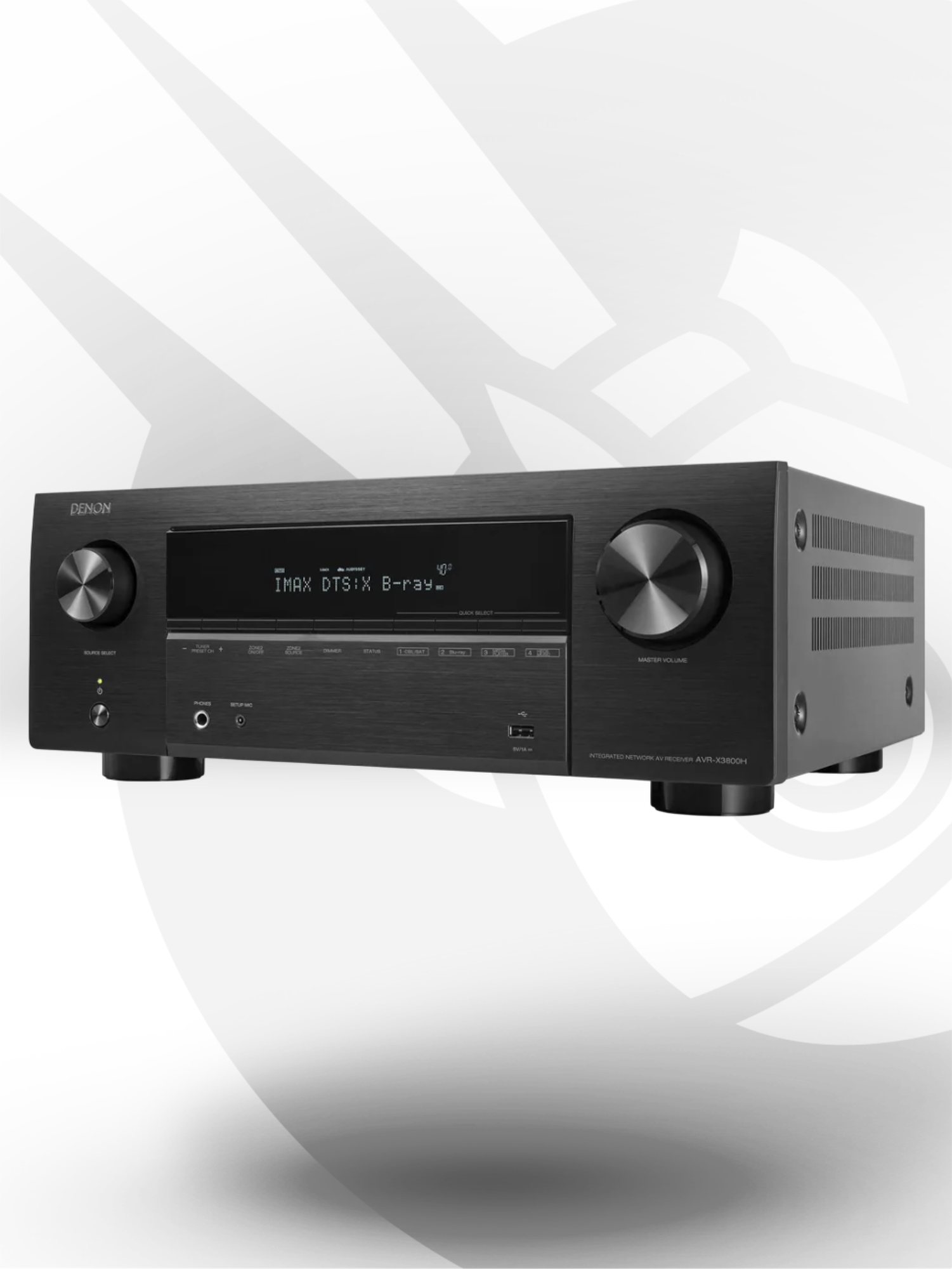AV-усилитель Denon AVC-X3800H Black, 11 каналов, пульт ДУ, HDMI 2.1