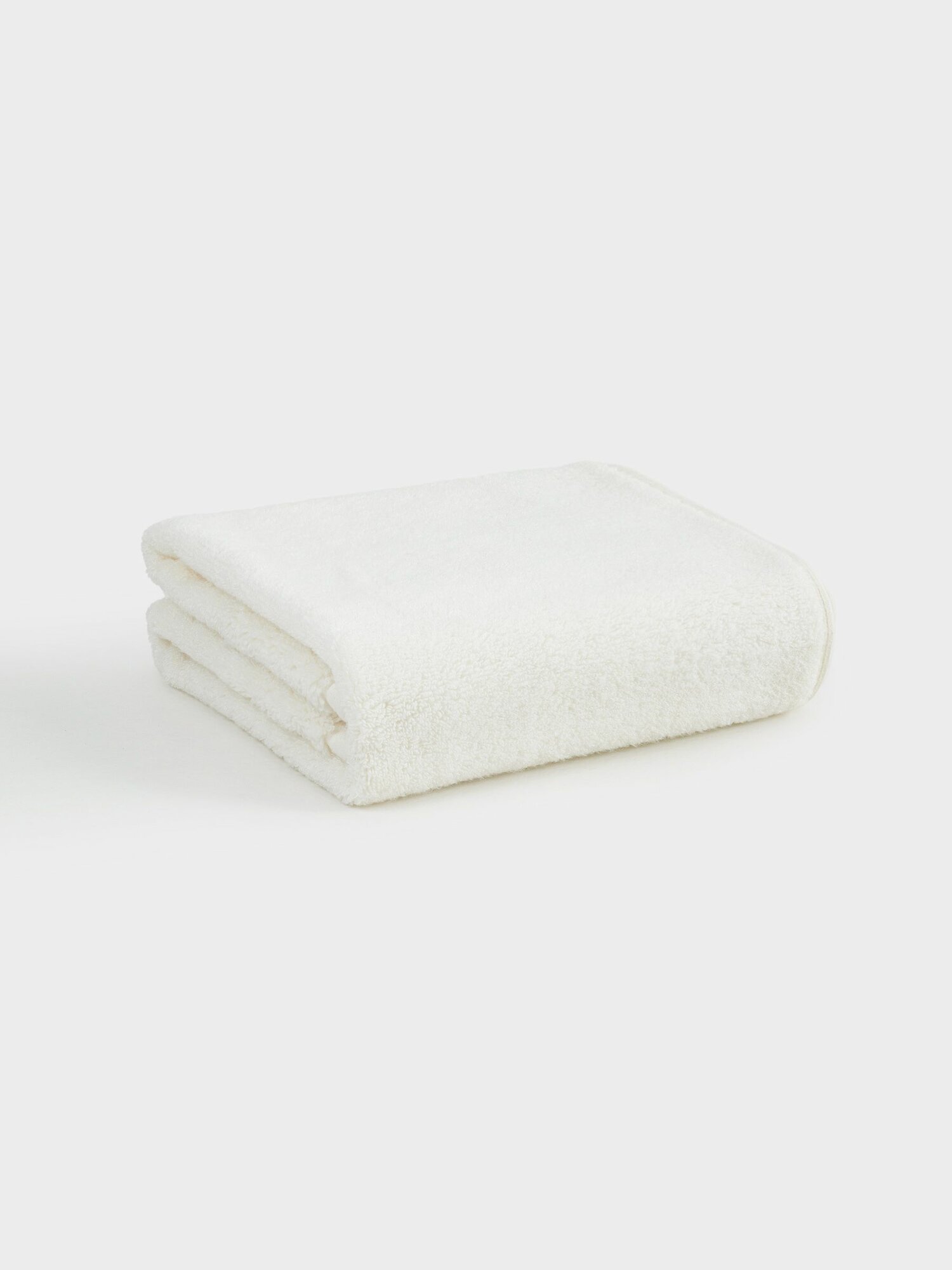 Полотенце, 50х90 см, хлопок, молочное, Super soft cotton, Kuchenland