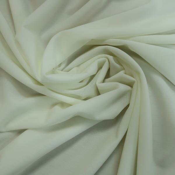 Ткань Бифлекс подкладочный Carvico 0086 Avorio (молочный) отрез 100*165см