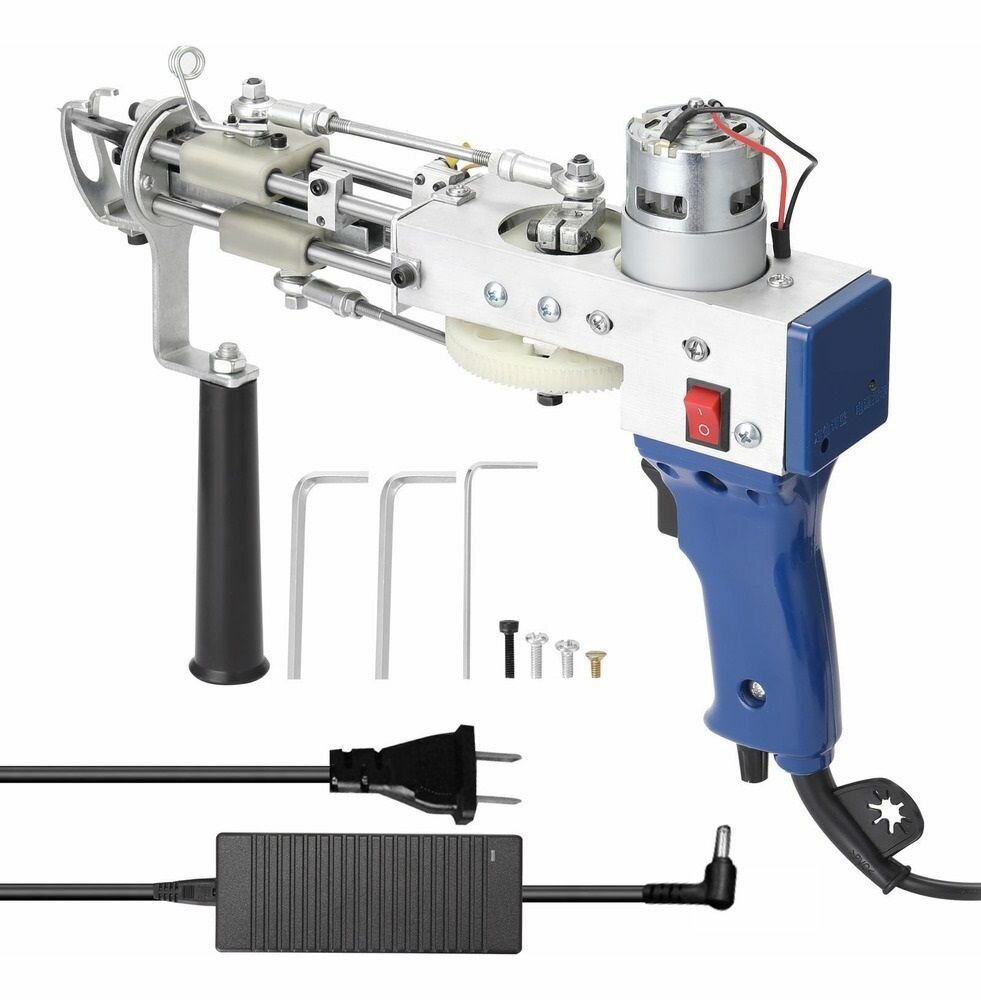 Ковровая машина "Тафтинговый Пистолет", для разных видов тканей, электрическая, цвет Корона