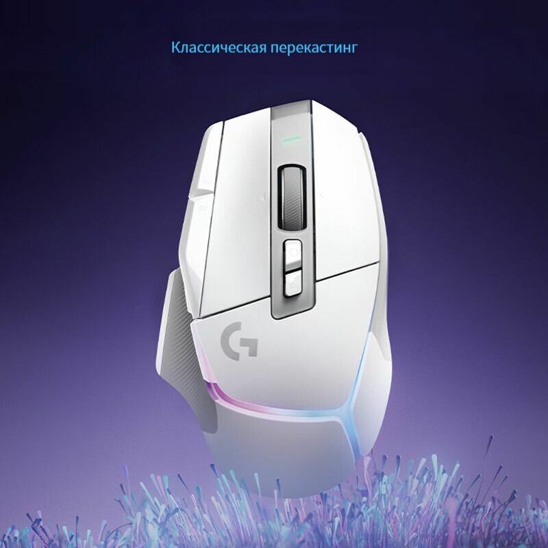 Игровая мышь, беспроводной сенсор Logitech G G502 X PLUS LIGHTSPEED Hero25K, белый