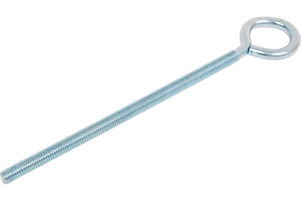 БК 497218 Винт-кольцо с метрической резьбой 6x120 мм, цинковое покрытие, 15 шт.