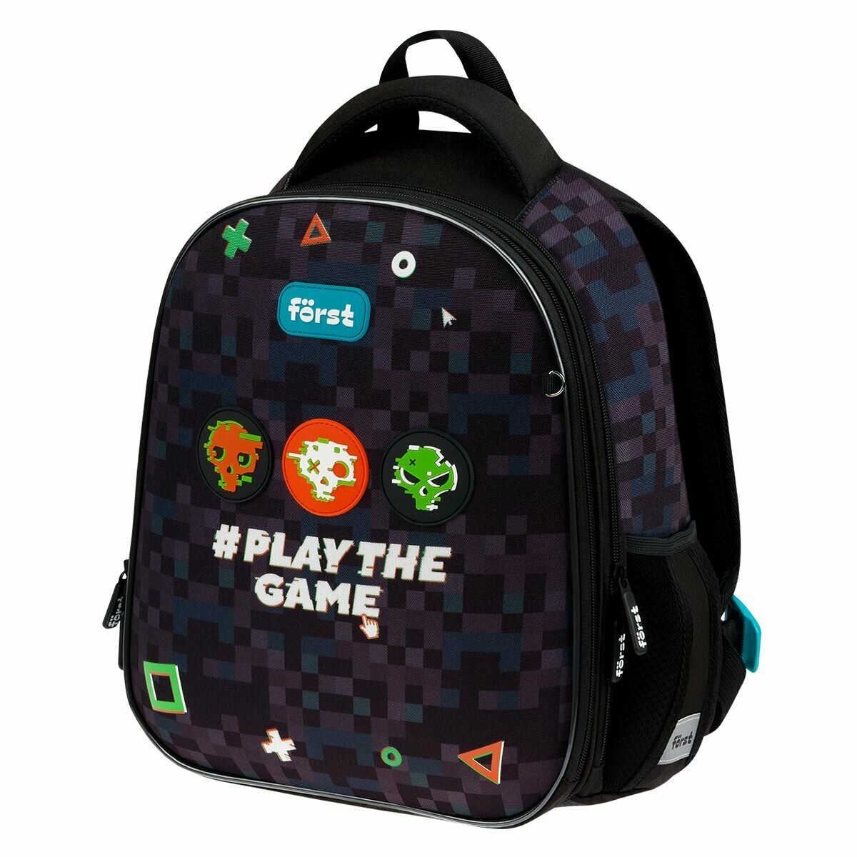 Ранец школьный Forst F-Top "Play the game" 36x28x15см, 2 отделения, 2 кармана, анатомический, облегченный (FT-RY-012512), 4шт.