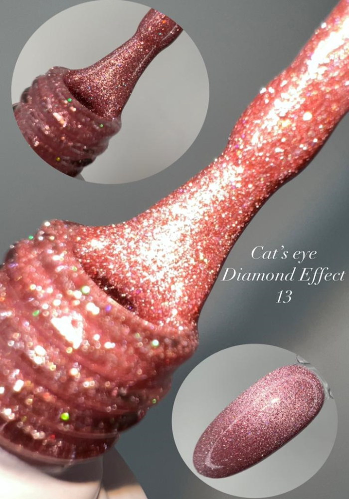 Гель-лак FOR YOU Cat's eye DIAMOND № 13