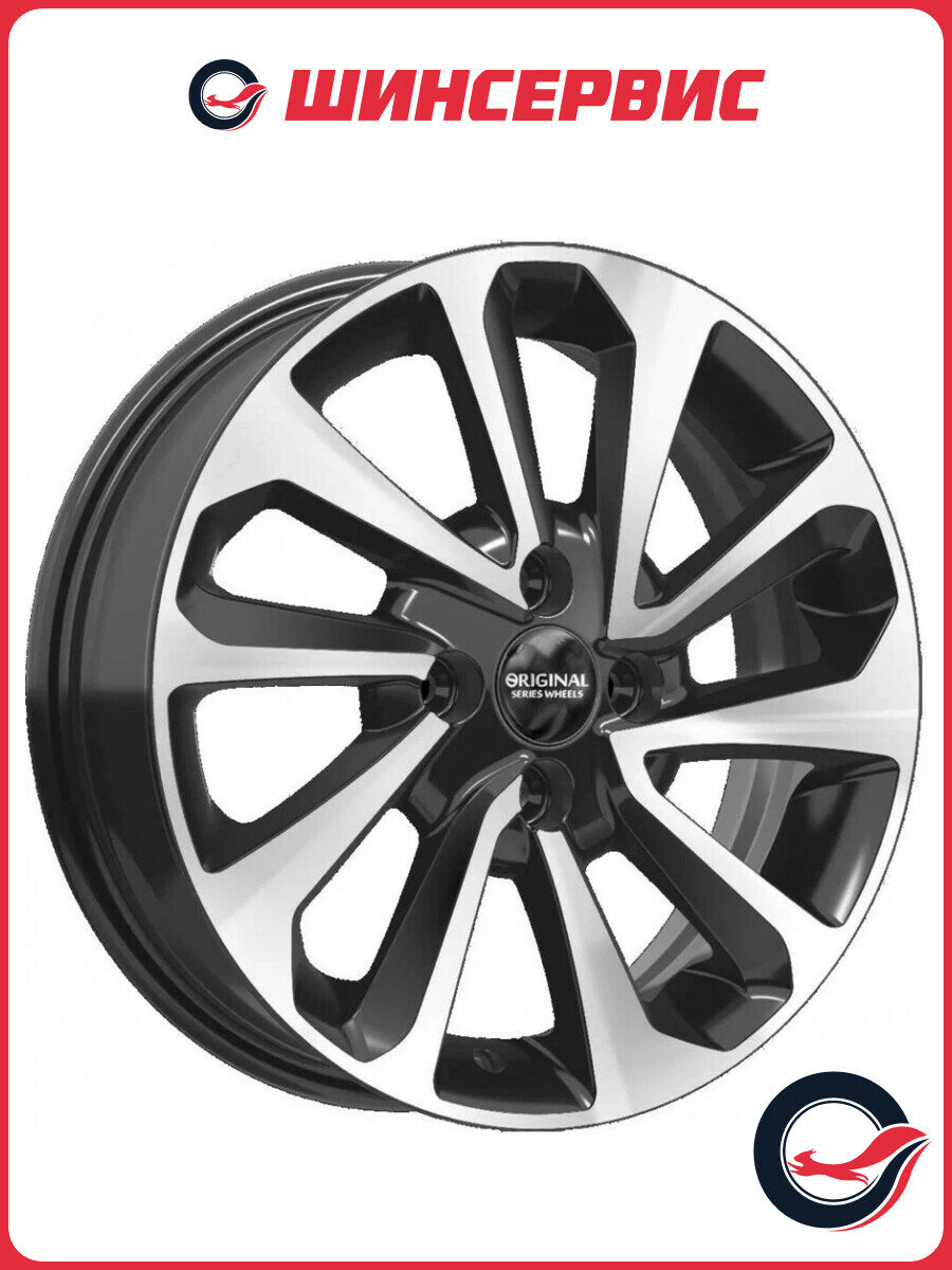 Литой колесный диск Скад KL-320 R15x6.0J 4x100 ET46 ЦО54.1 для автомобиля