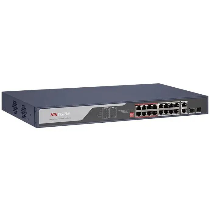 DS-3E0318P-E(C) PoE коммутатор Hikvision
