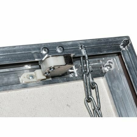 Люк ревизионный D Ceramo 300х500 скрыт. монтаж съемный алюминий EVECS