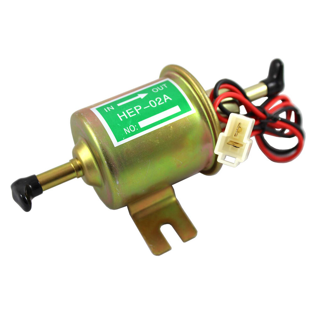 Universal 12V С тяжеломодовым электрическим топливным насосом металл бензин для бензина или дизельного двигателя