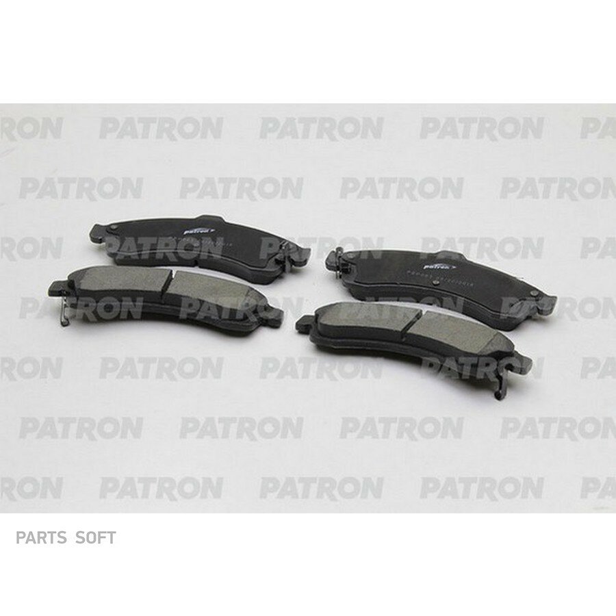 Колодки тормозные дисковые передн GM Chevrolet SSR 2003-2005, TrailBlazer 2002-2005, GMC Envoy 2002-2005 PATRON PBP063 | цена за 1 шт