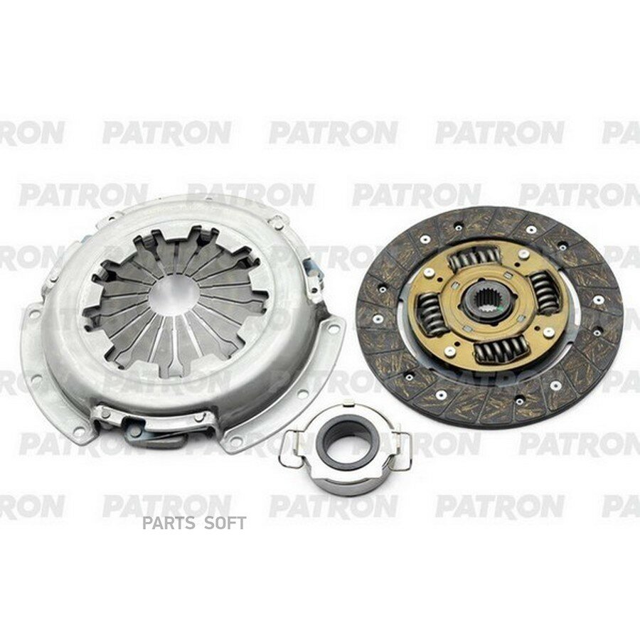 Комплект сцепления (3P) LIFAN Solano, Breez 1.5i/ 1.6i 08- (200mm) PATRON PCE0082 | цена за 1 шт