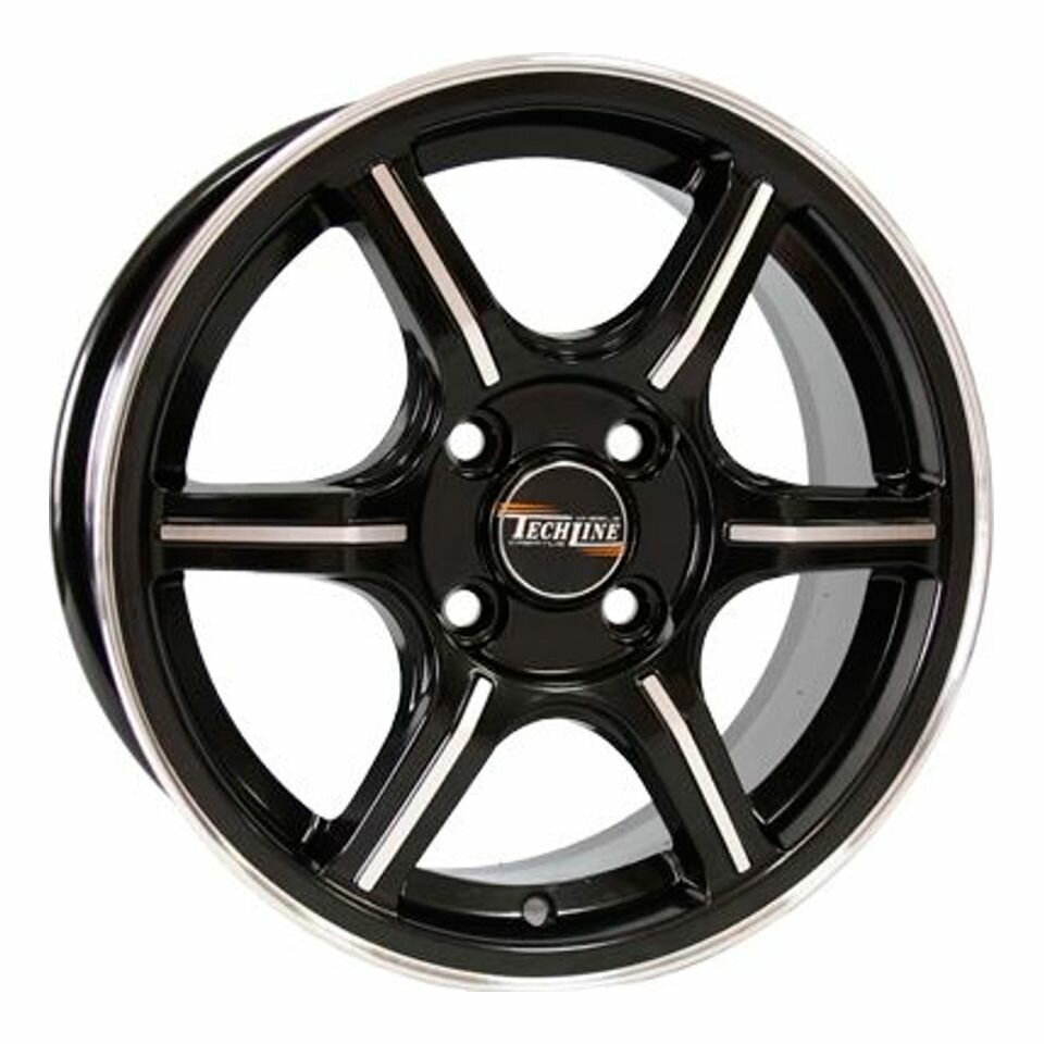 Диск литой Tech Line 433 5,5\R14 4*100 ET38 d67,1 BD [T433-5514-671-4x100-38BD] Fb max 430 kg