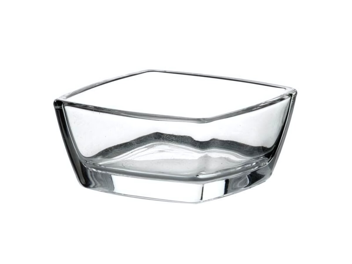 Салатник стеклянный "Tokio" квадратный 66х66мм, прочный, для сервировки