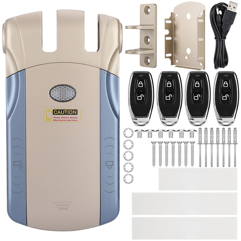 WAFU беспроводная невидимая невидимая электронная блокировка электронная блокировка