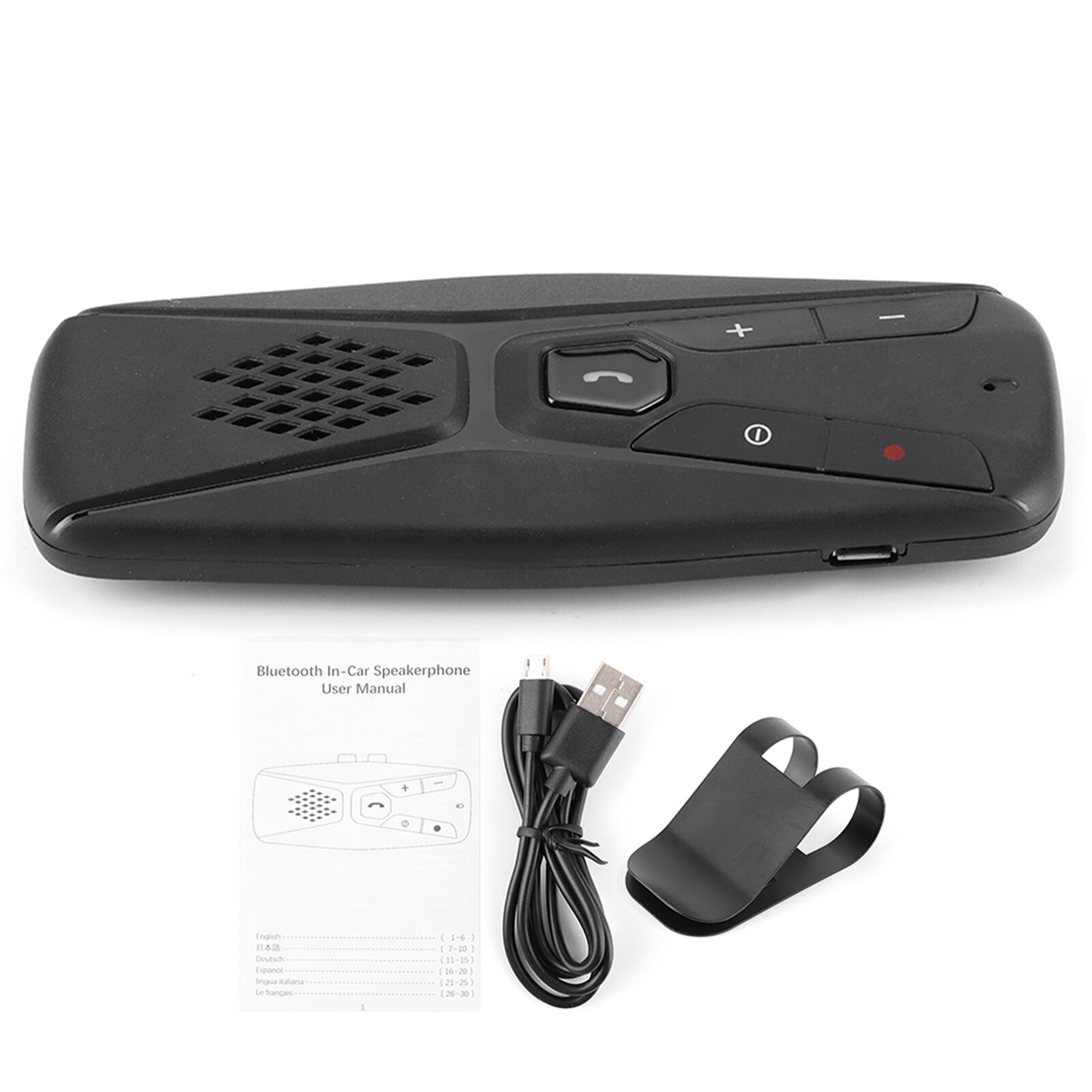 Беспроводной автомобильный спикерфон Bluetooth HandFree MP3-плеер универсальный для автомобиля