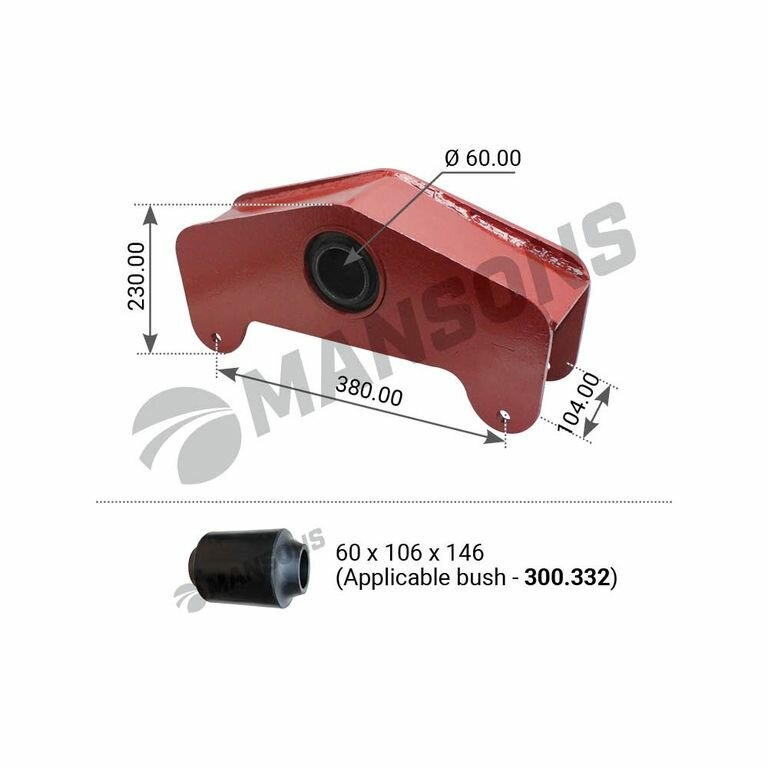 Балансир с втулкой для БПВ арт 300206 MANSONS