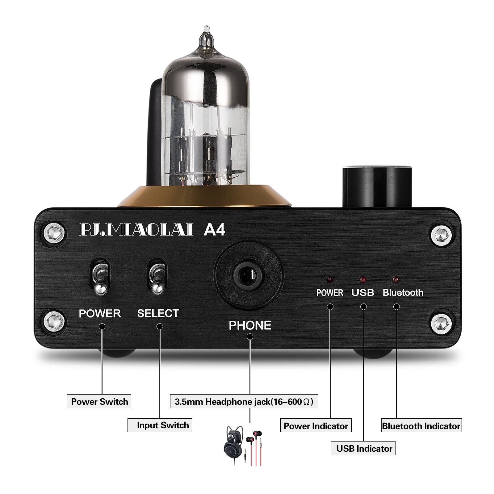 Douk Audio U4 Bluetooth усилитель для наушников — фото 1
