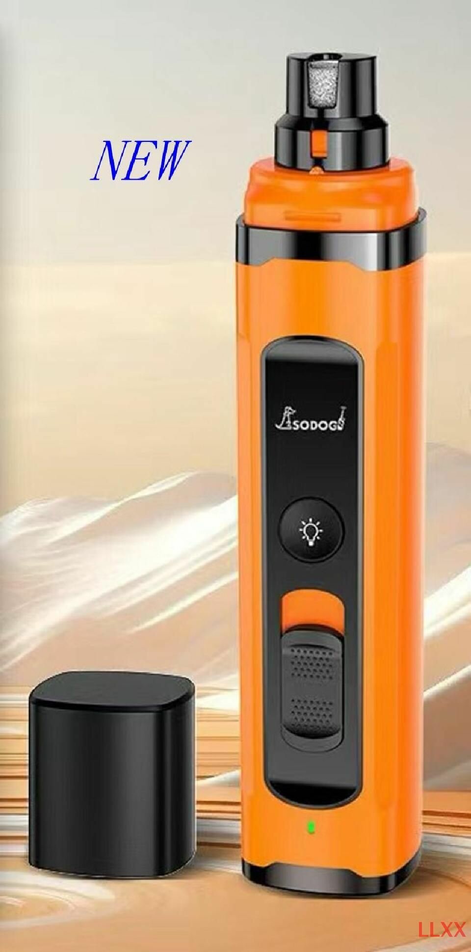 Мощный электрический когтерез Гриндер для когтей крупных пород собак Grizzly Pro Black