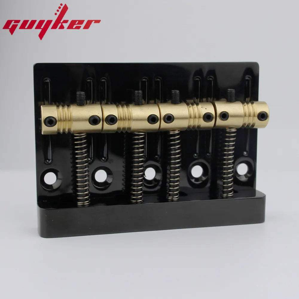 Бридж для 4-струнной бас-гитары Guyker GB403, черный