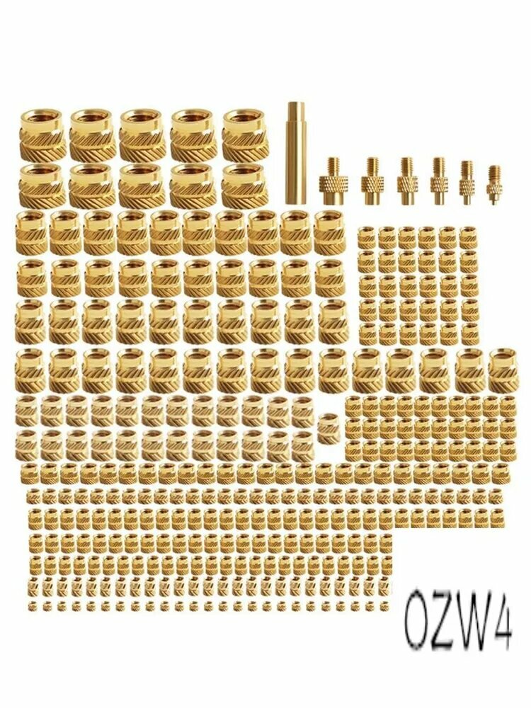 -3D-Принтер С Термоклеем, Накаткой, Вставная Латунная Гайка Для