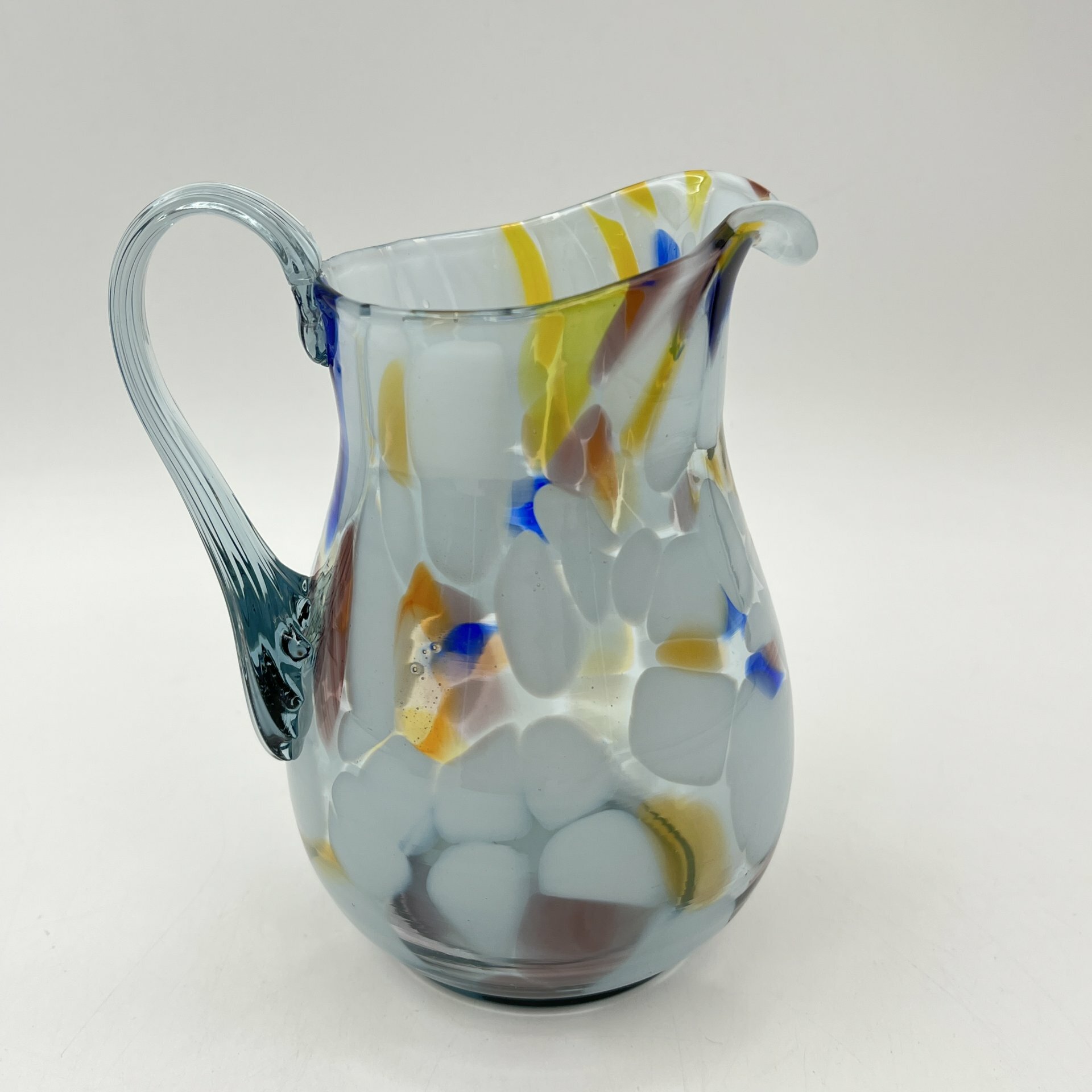 Кувшин с разноцветным туловом, Щирецкий завод "Стеклоприбор", стекло