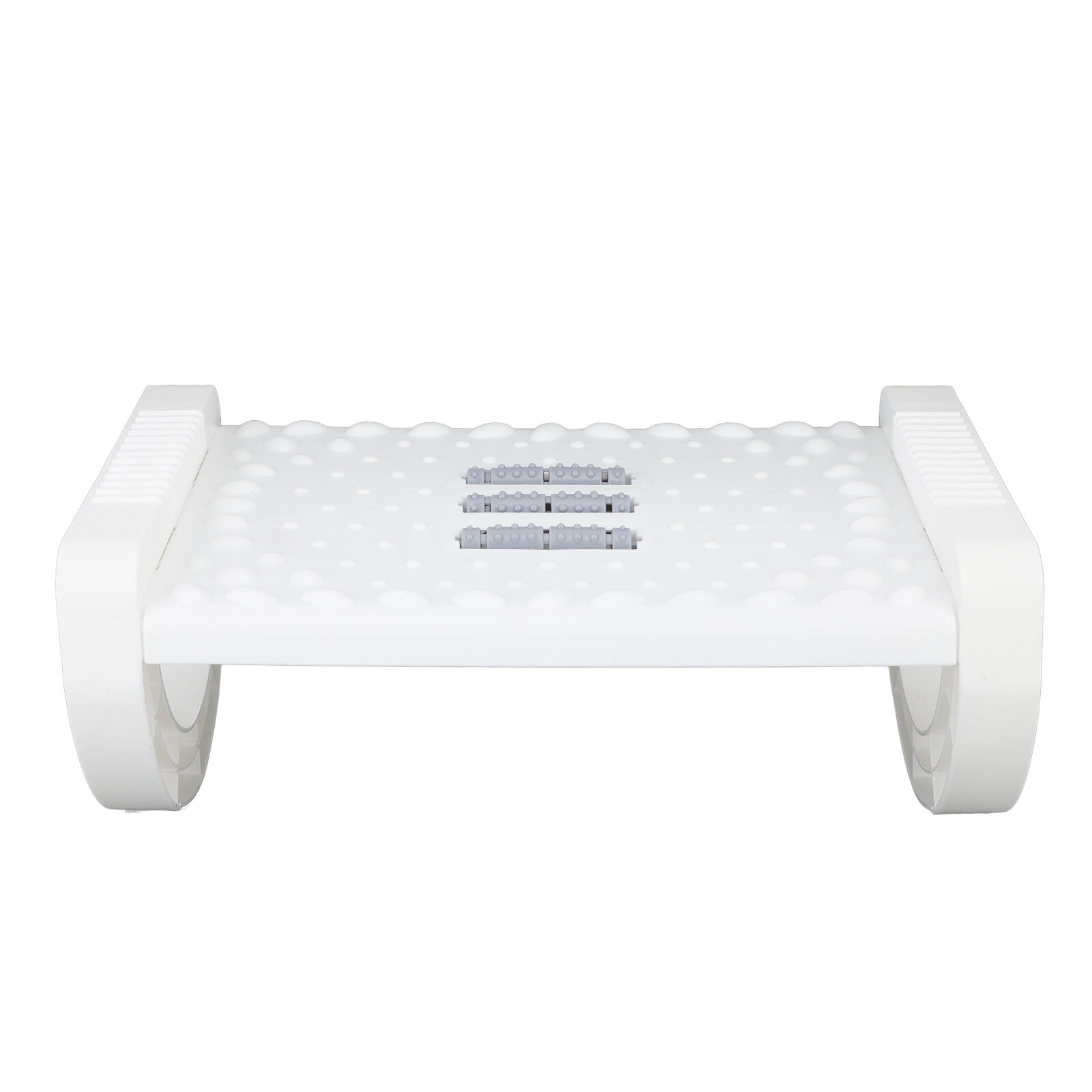 Нога отдыха за столом снять усталость повысить эффективность работы качалка с ножным стулом с роликовым сообщением для Office Desk White