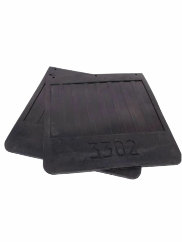 Комплект брызговиков заднего колеса ГАЗ-3302 (44см) / 2 шт. комплект / 3302-8511188 / Балаково