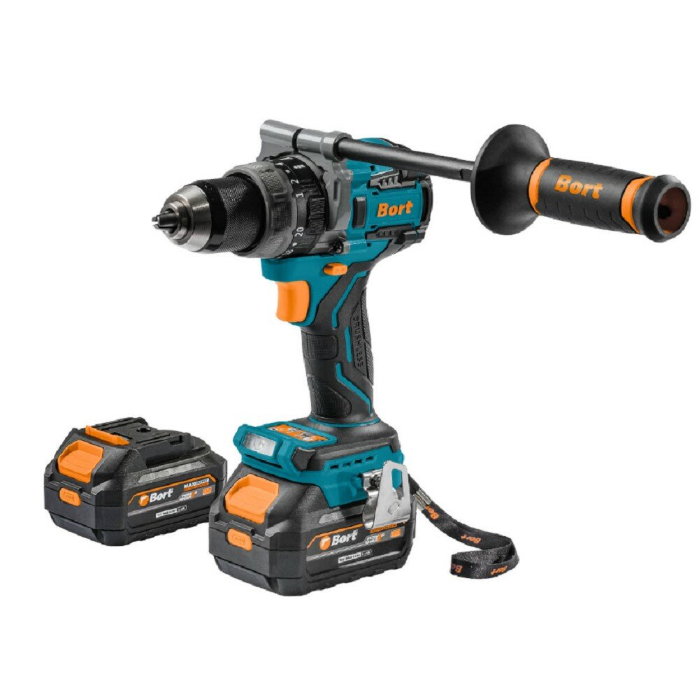 Bort Дрели, Шуруповерты, Гайковерты, Миксеры дрель-шуруповерт аккумуляторная ударная BAB-21IX2LI-XDK 2 АКБ + ЗУ 93414943
