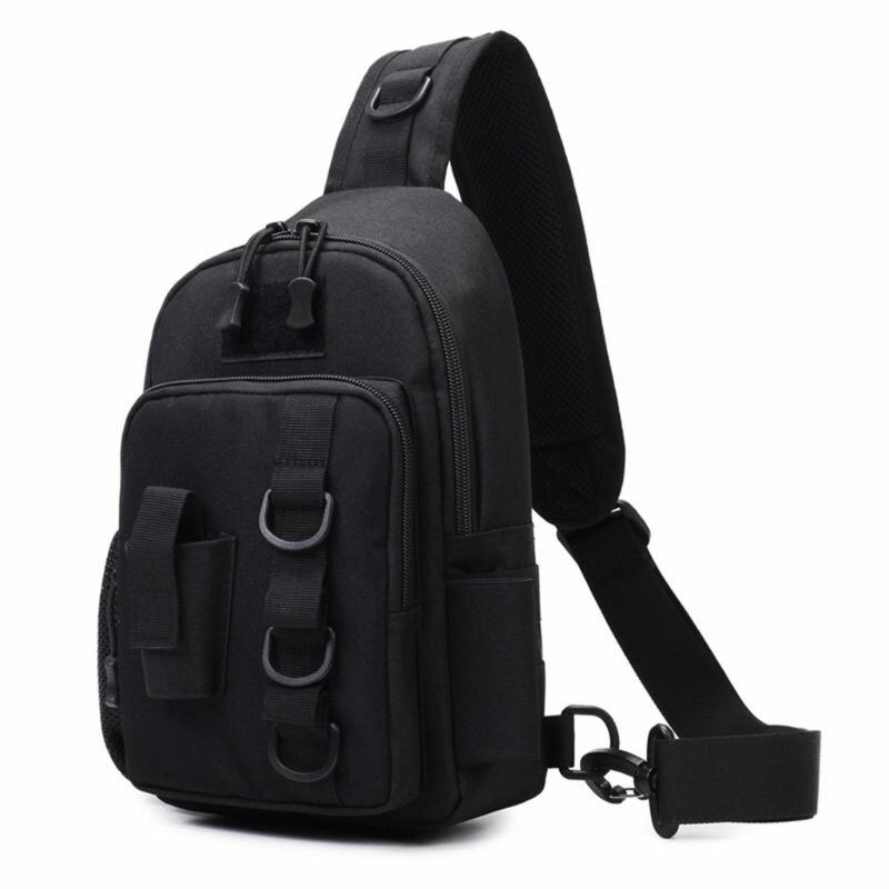 Рыболовная сумка Luya bag на одно плечо-черный