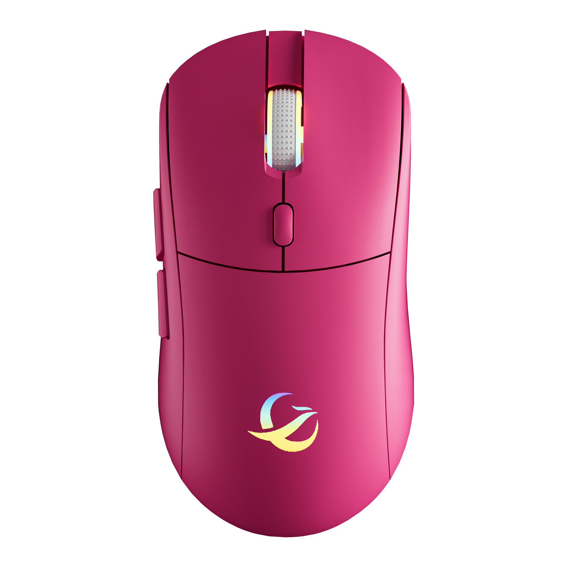 Игровая мышь беспроводная, фиолетовая