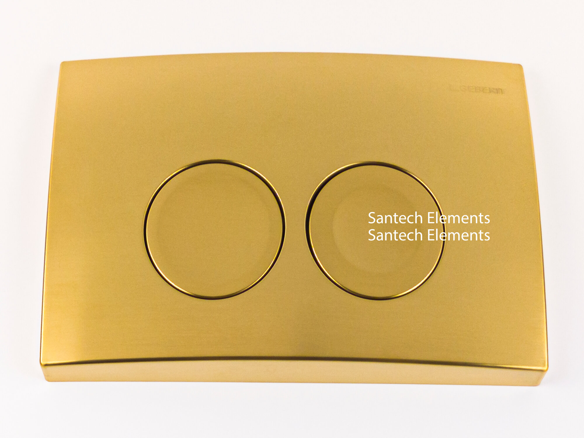 Смывная клавиша Geberit Delta 21 115.125. GN.1, брашированное золото