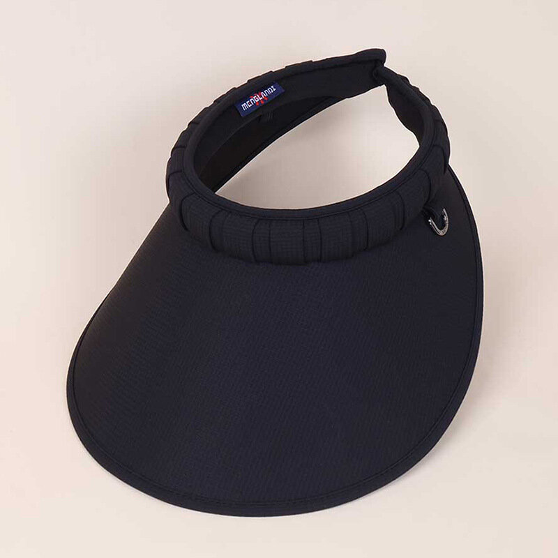 Шляпа, женская, солнцезащитная, черная, с большими полями