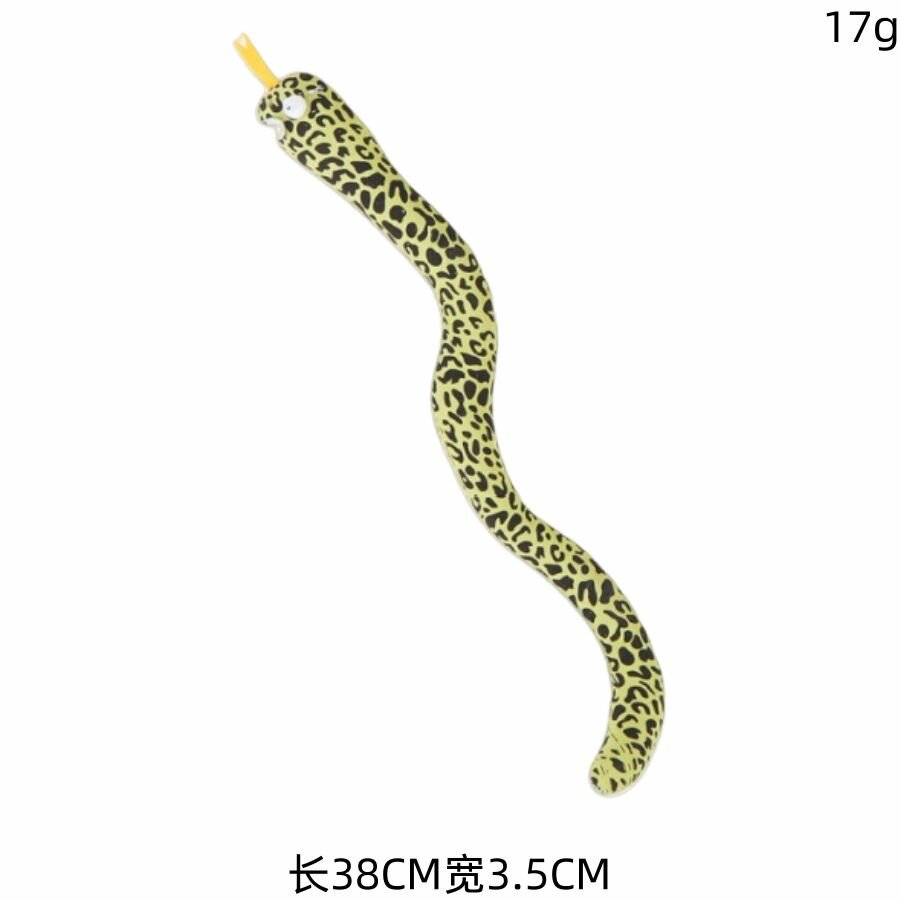 Игрушка-змея из плюша, креативная длинная полоска питона, для кошек с кошачьей мятой