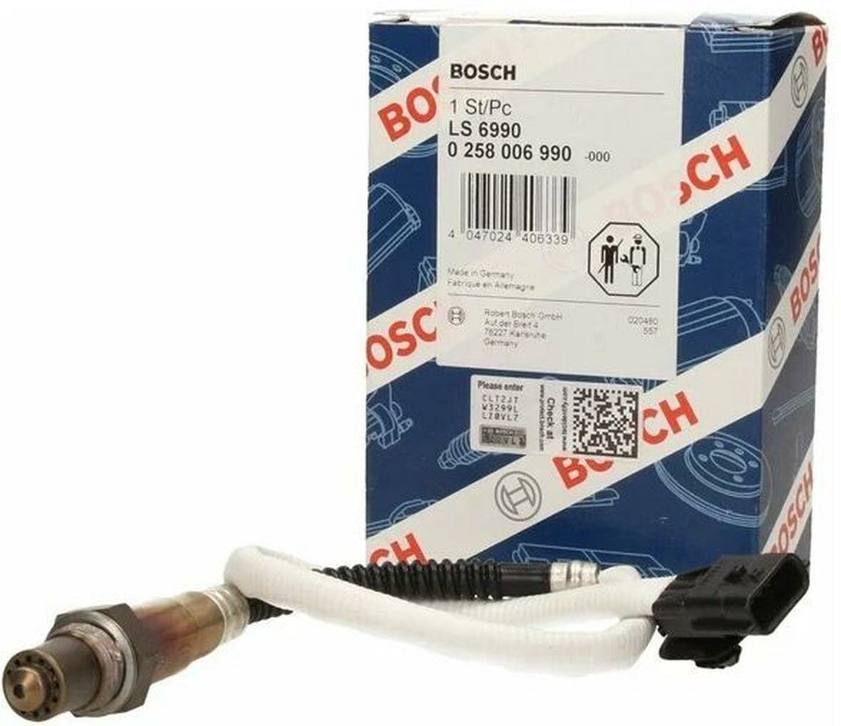 Датчик кислородный для автомобилей Bosch 0258006990 (запчасти и комплектующие)