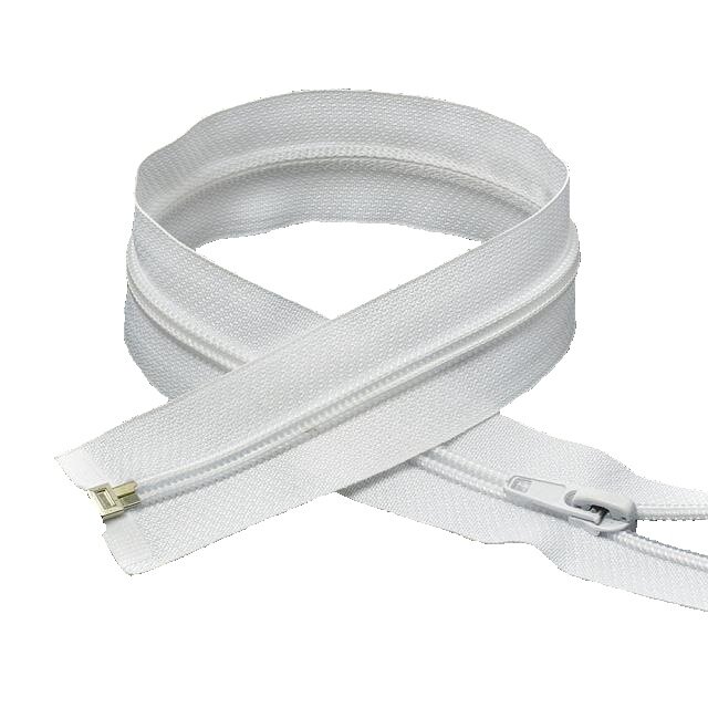 Молния MaxZipper спираль разъёмная 60см цв. 101 белый 3 штуки
