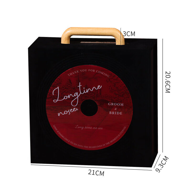 TaTanice Gift Box, Christmas Gift Packaging Box, Birthday Favor Box, Storage Box, 1 Piece