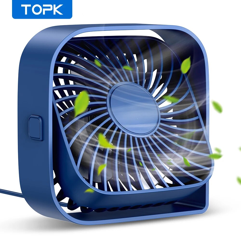 TOPK Мини USB-вентилятор Белый — фото 1