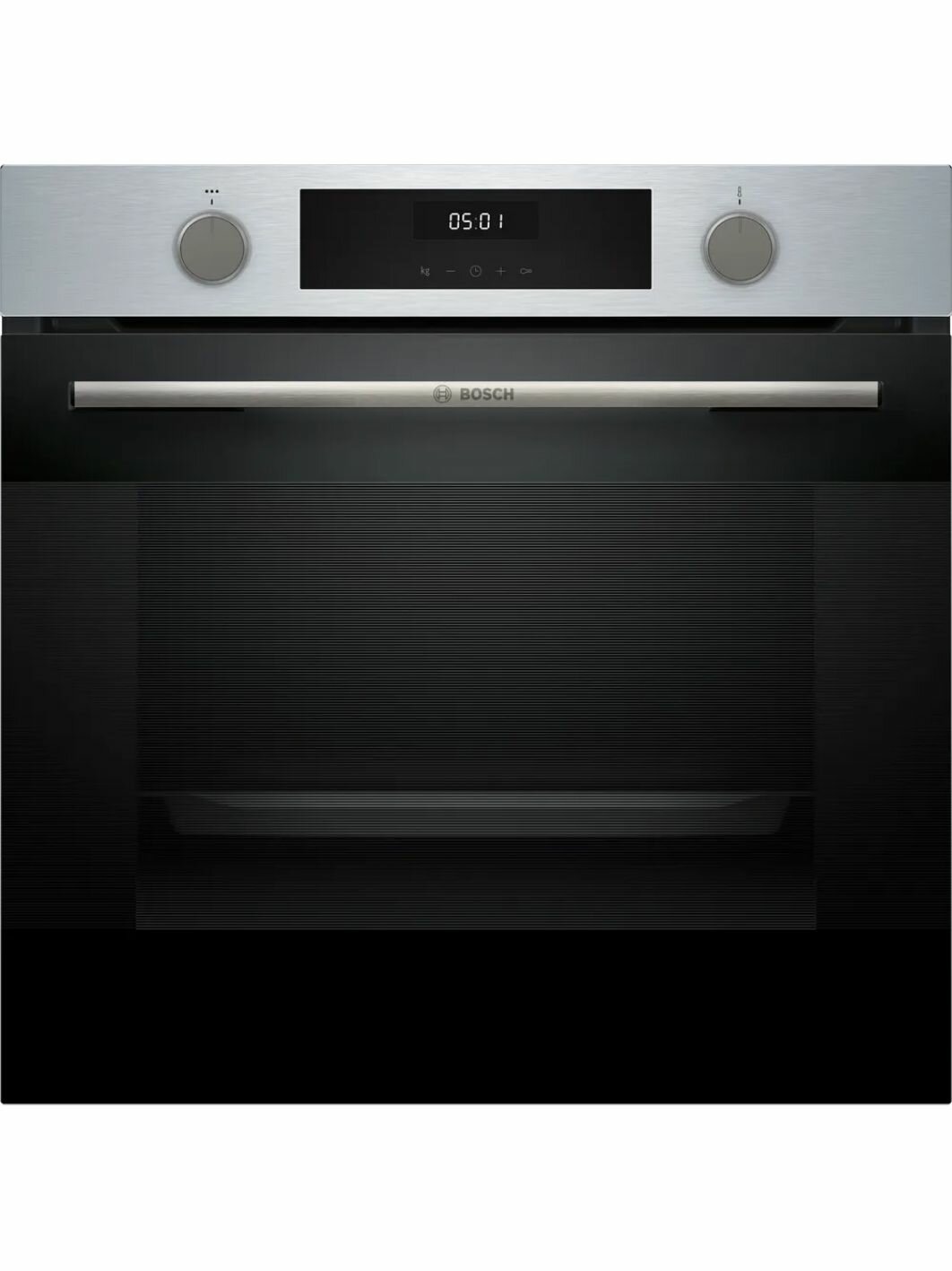 Электрический духовой шкаф Bosch HJA737BR0, 60 см, 76 л, 7 режимов, гриль, традиционная очистка