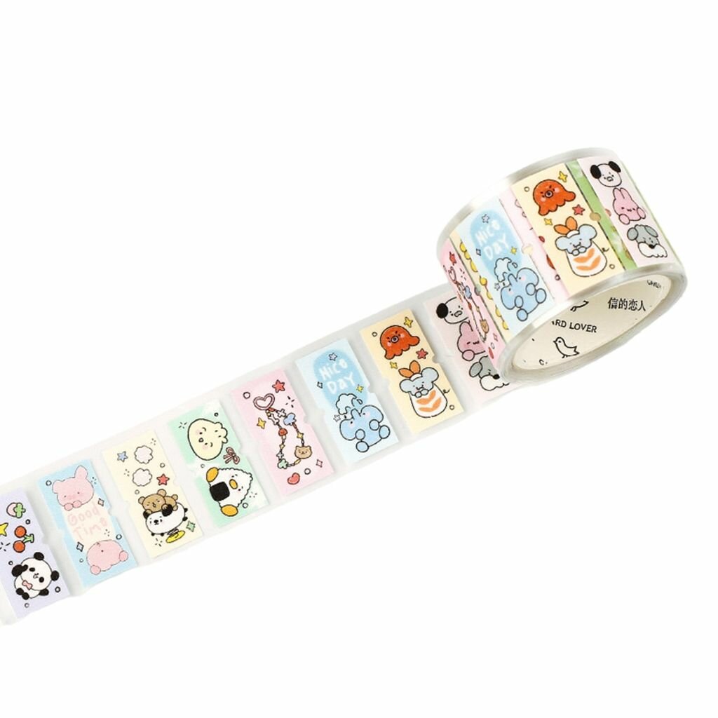 Синтетическая бумажная лента для высечки буквами "Письмо влюбленных" -Youyou Kojima