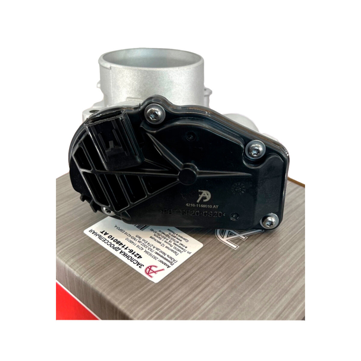 Дроссель дв.4216 для а/м Газель Бизнес Евро-4, Evotech 2.7 (электрич)