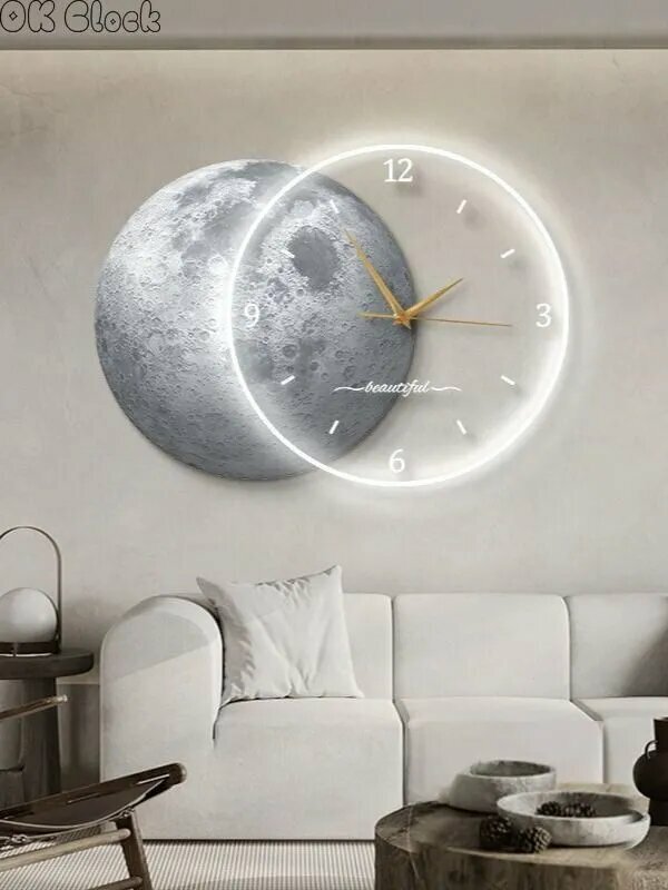 OFC Настенные часы "планета", 60 см х 60 см