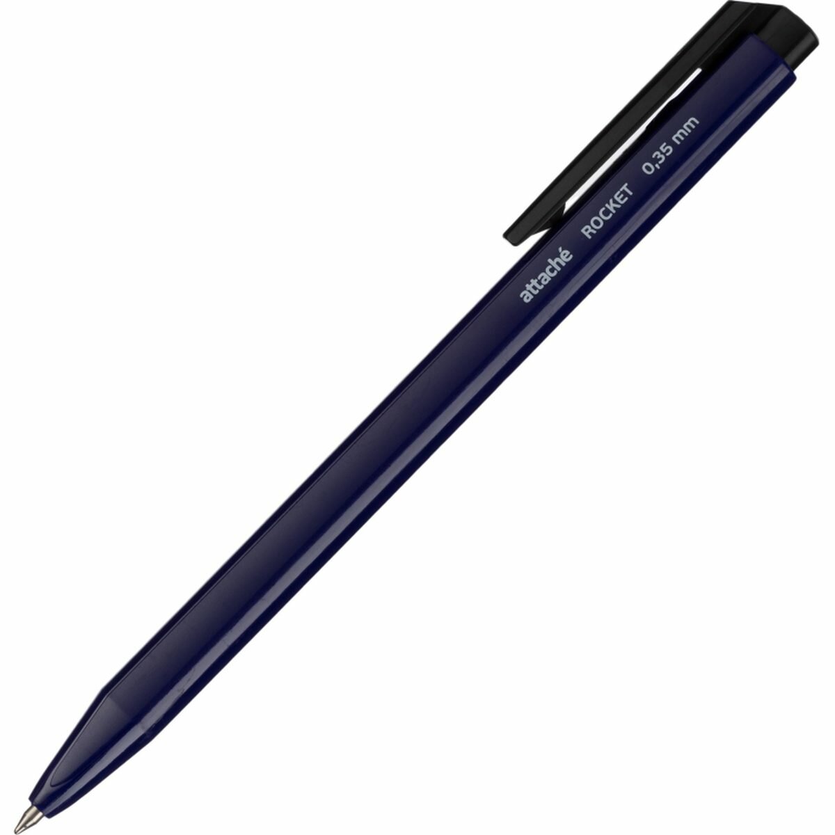 Ручка шариковая автоматическая Attache Rocket (0.35мм, синня) (2005569), 144шт.